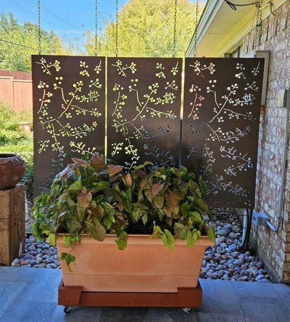 Outdoor Wrought Iron Wall Panels
