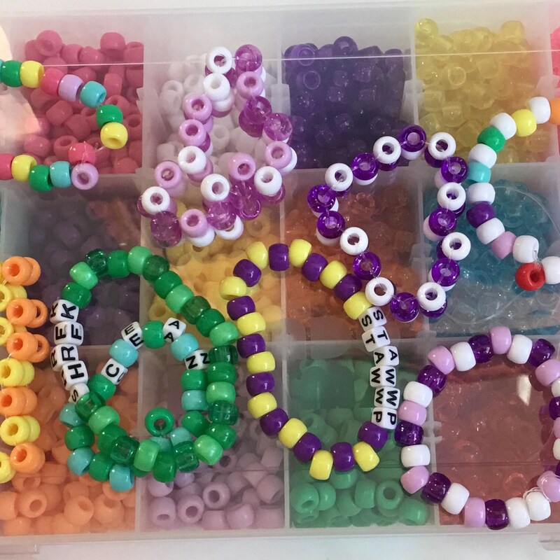 Layered Kandi Bracelet - Etsy