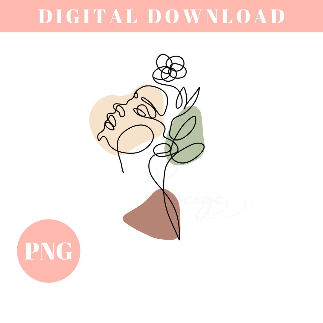 Women Lineart PNG, Line Art Woman, Minimalist Lines PNG, Minimalist ...