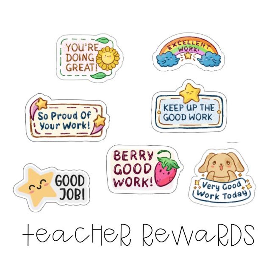 Teacher Rewards Set 1 - Etsy
