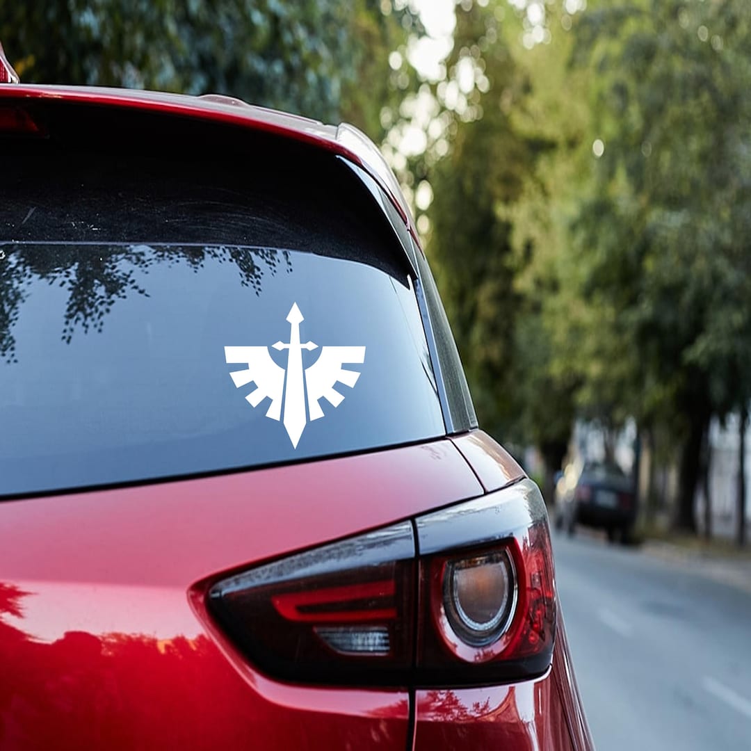 Dark Angels Logo Car Decal, Dark Angels Decal, Vinyl Sticker, Warhammer ...