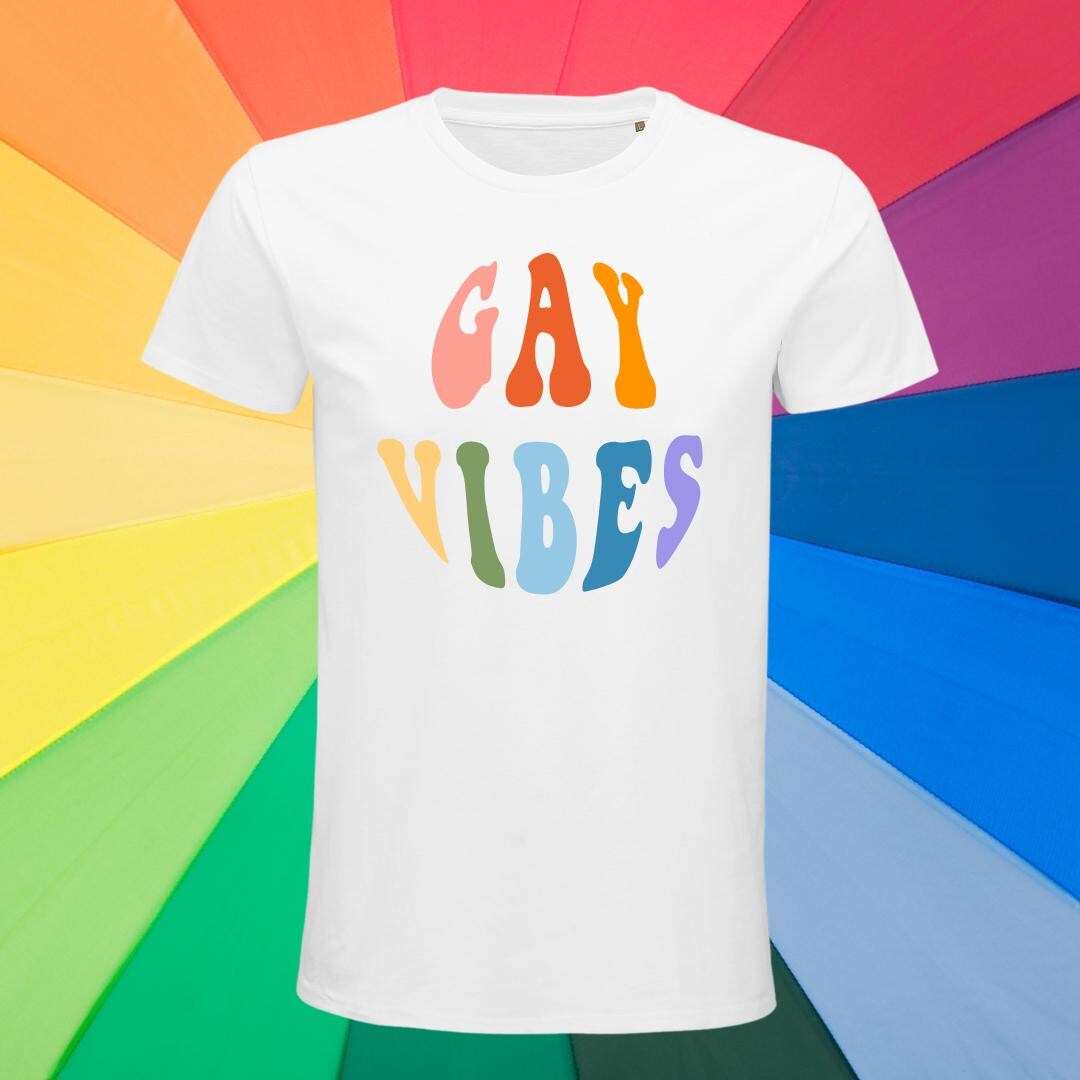 LGBTQ Pride Shirts, Queer Clothing, Rainbow Flag T-shirts, Unique LGBTQ ...