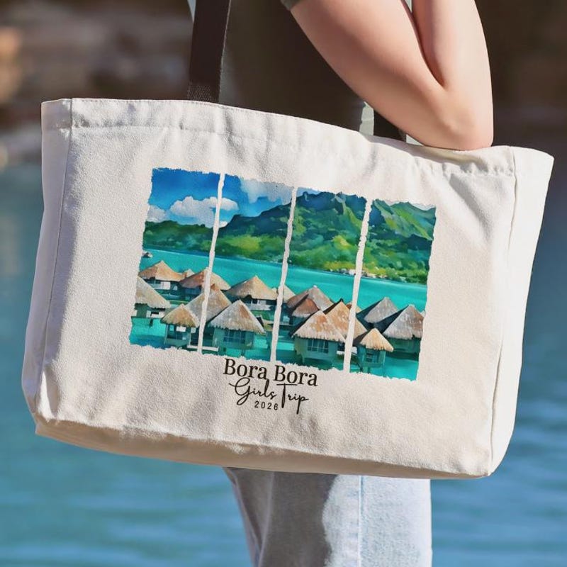 Bora Bora Beach Bags - Etsy
