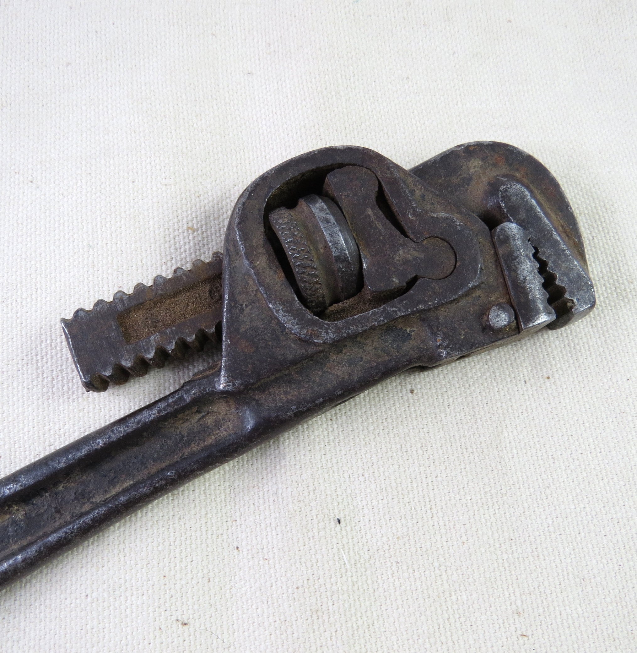 Antique Pipe Wrench, 8 in Cochran 1900's, Rustic Monkey Wrench Tool - Etsy