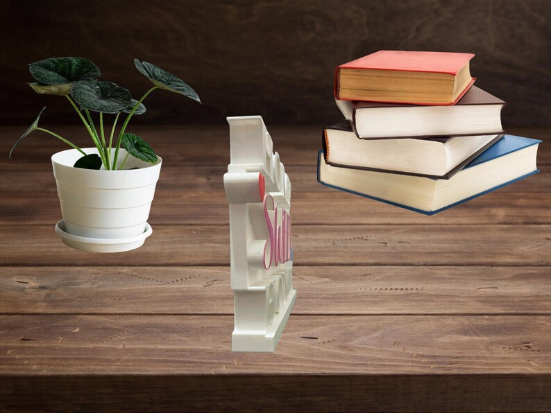 Home Sweet Home Sign, Freestanding Shelf Decor, Cozy 3D Printed ...