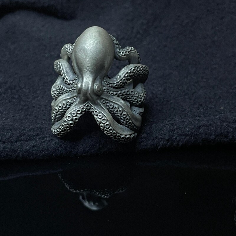Octopus Ring - Etsy