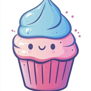 200 Cute Artistic Cupcake T-shirt or Sublimation Designs Bundle ...
