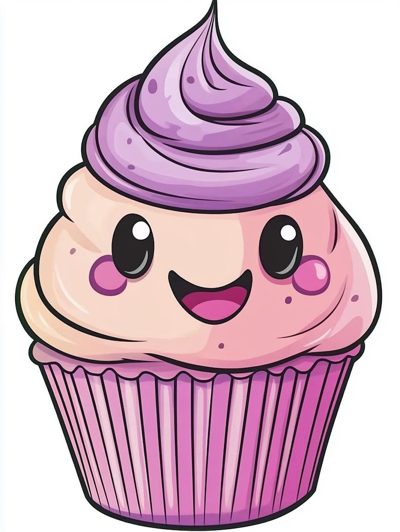 200 Cute Artistic Cupcake T-shirt or Sublimation Designs Bundle ...