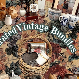 Curated Vintage Bundles | Personalized Housewares | Home Goods Bundle ...