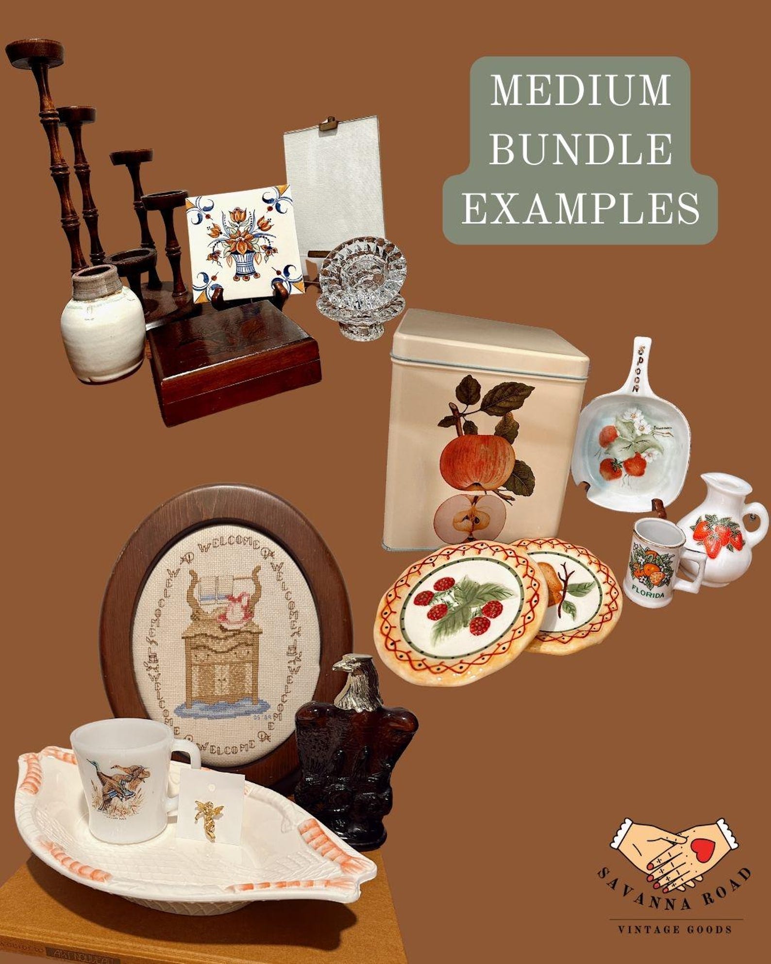 Curated Vintage Bundles | Personalized Housewares | Home Goods Bundle ...