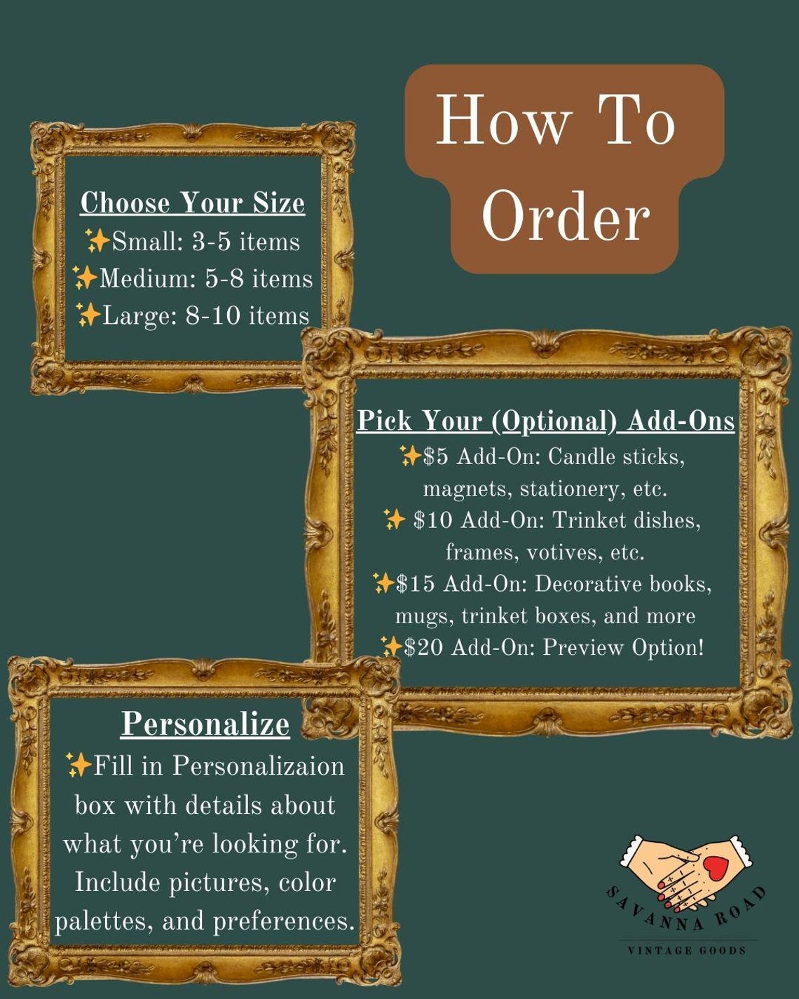 Curated Vintage Bundles | Personalized Housewares | Home Goods Bundle ...