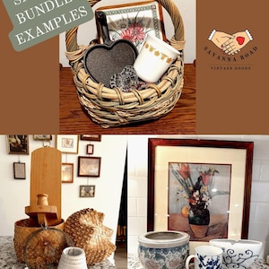 Curated Vintage Bundles | Personalized Housewares | Home Goods Bundle ...