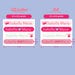Editable Barbie Name Stickers: Back to School Labels (canva Template ...