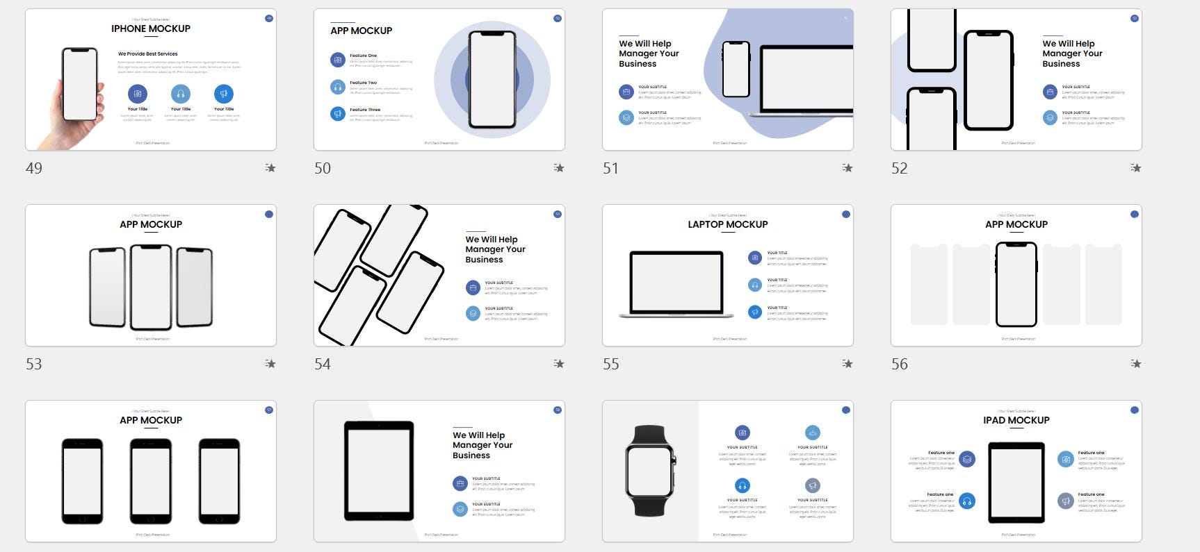 Business Pitch Deck Editable Template, Company Presentation ...