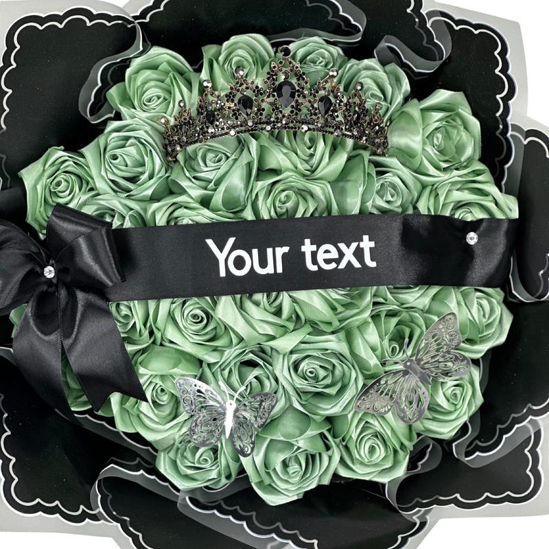 Fake Glitter Bouquets - Etsy