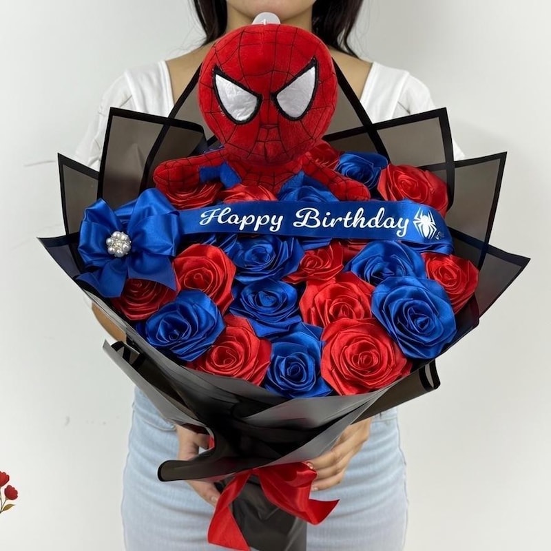 Spiderman Bouquet - Etsy