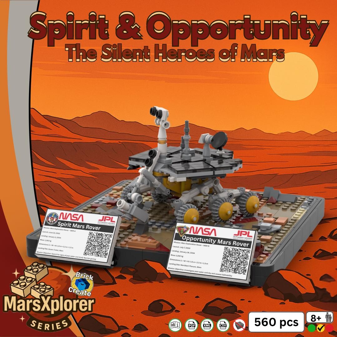 Spirit & Opportunity/space Probe/mars Lander/display Model/moc-mx06 ...