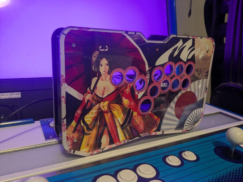 KOF Mai Allbutton Fightstick Enclosure - Etsy