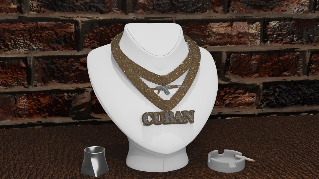 Fivem Cuban Gold Chain - Etsy