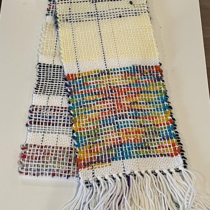 Hand Woven Scarf - Etsy