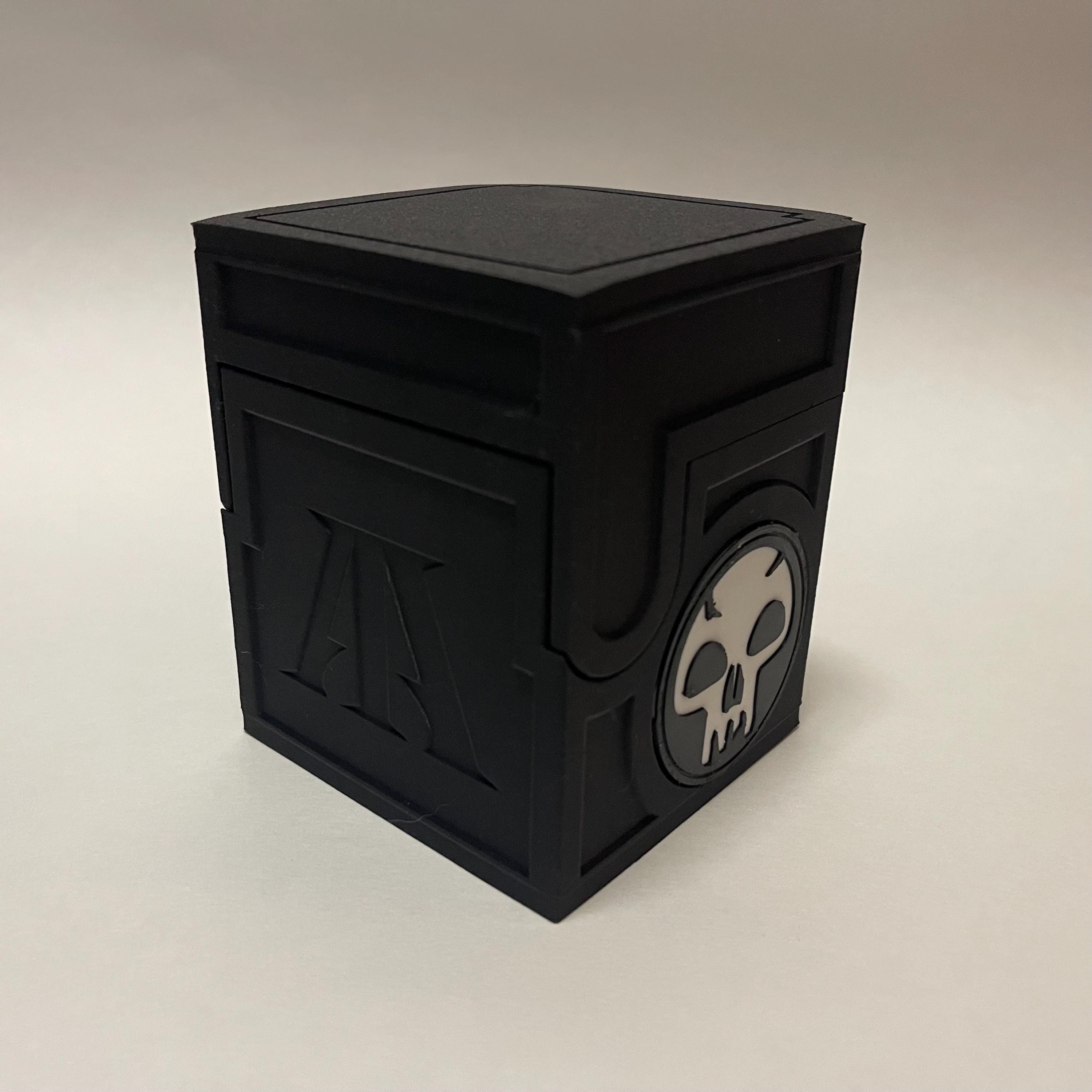 3D Printable STL Commander Deck Box for MTG, Customizable 100 Card ...