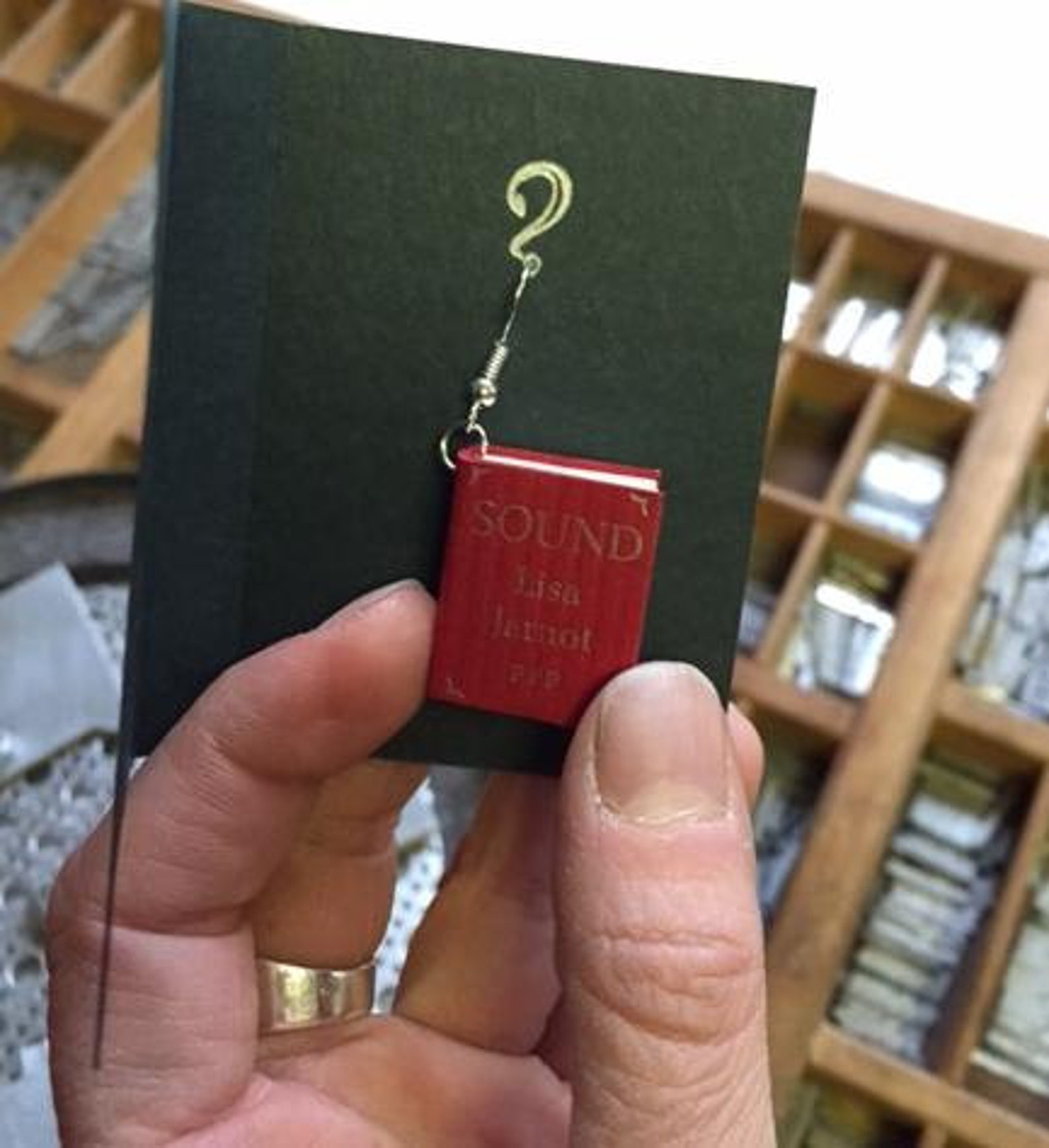 Ear Book (single Earring) - Etsy