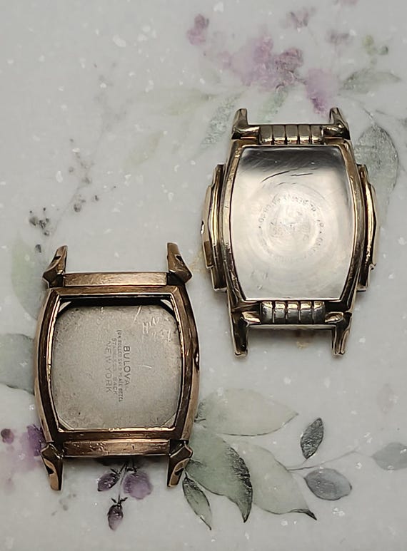 Vintage Bulova & Benrus Watch Cases (1930s–50s) – Art… - Gem