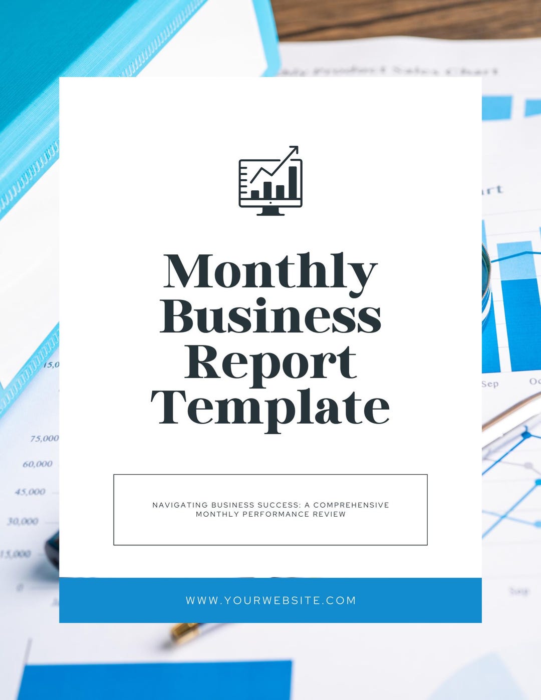 Monthly Business Report Template - Etsy