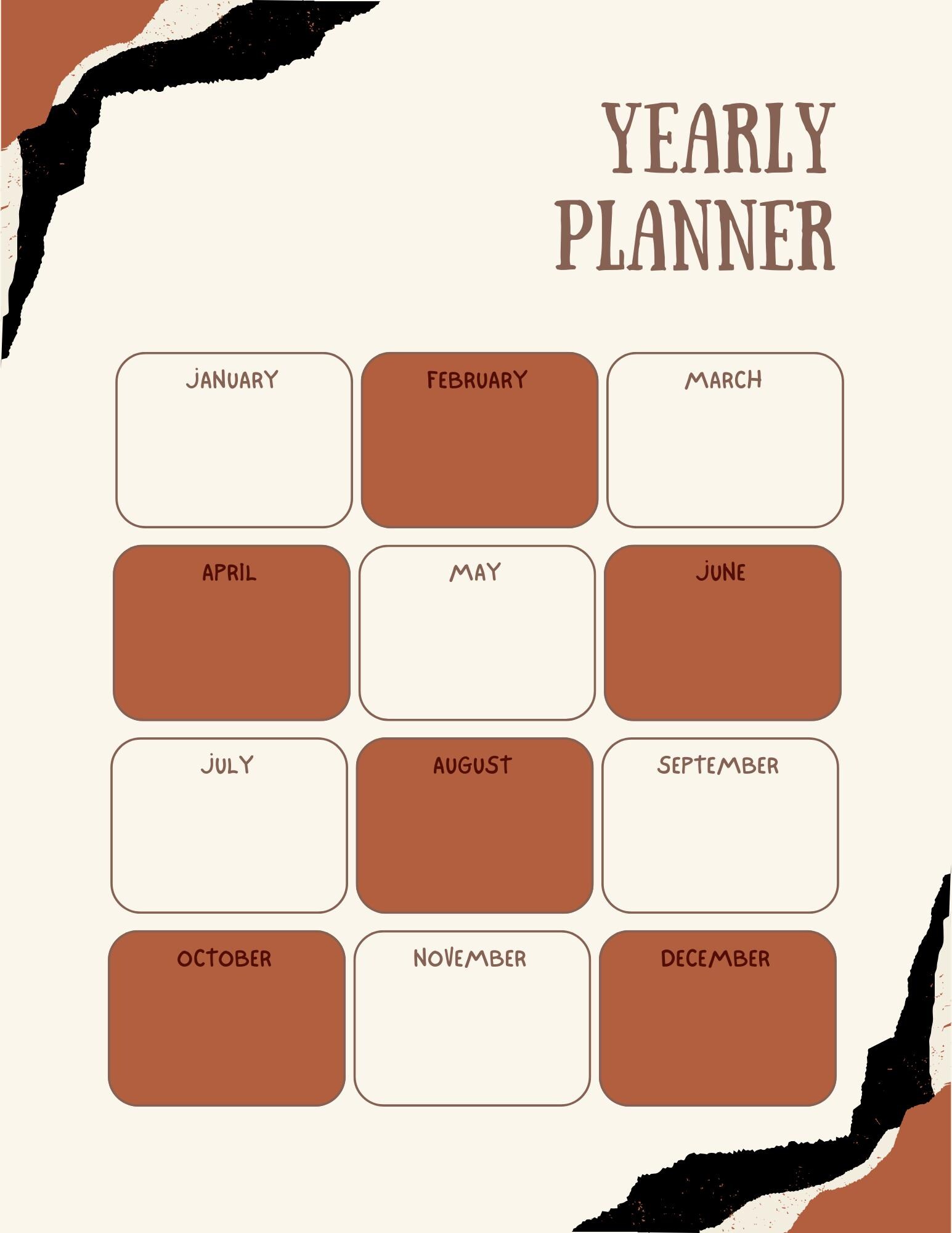 2025 Planner Template - Etsy