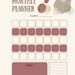 2025 Planner Template - Etsy