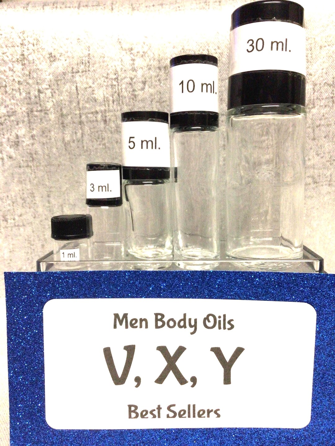 Men Cologne Oils, V, X & Y, Free Sample With Purchase, Travel Size ...