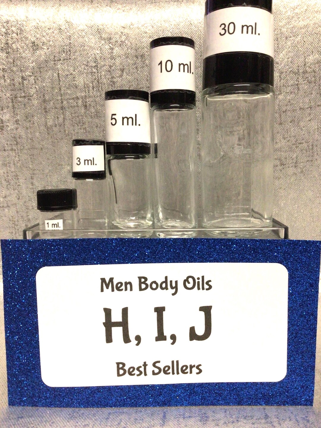 Men Cologne Oils, H, I & J, Designer Type Fragrances, Free Sample With ...