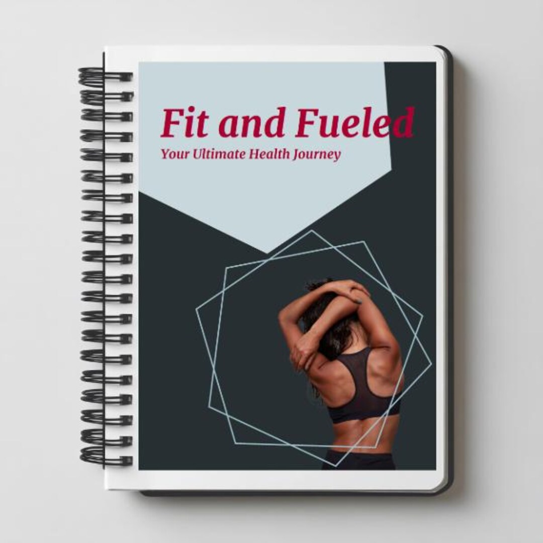 Fit and Fueled, Printable Health and Fitness Workbook, Digital Planner ...