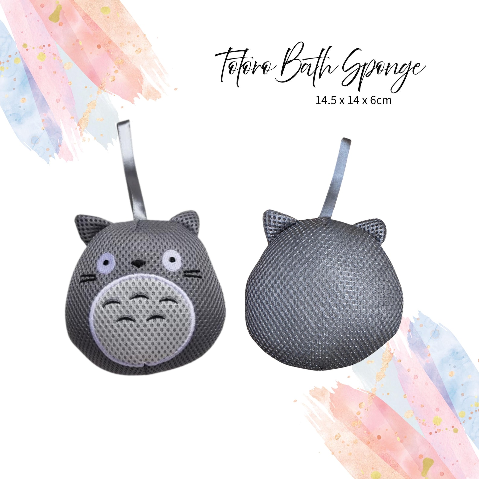 Totoro 2pc Face Towel Bath Towel Bath Sponge Shower Cap Gift Set ...