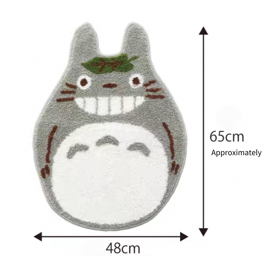 Totoro Rug, Studio Ghibli Tufted Rug, Ghibli Themed Non-slip Bath Mat ...