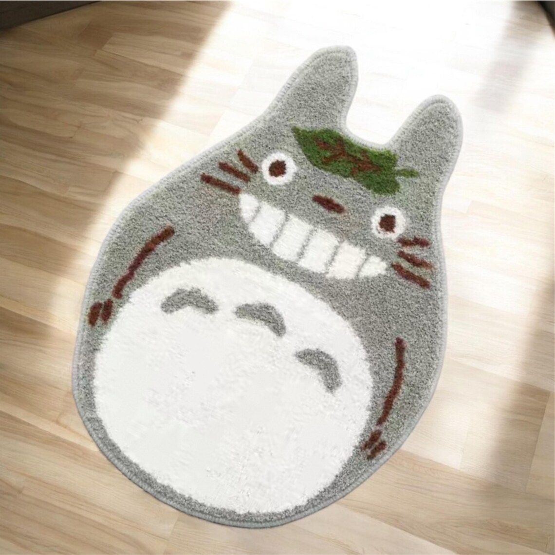 Totoro Rug, Studio Ghibli Tufted Rug, Ghibli Themed Non-slip Bath Mat ...