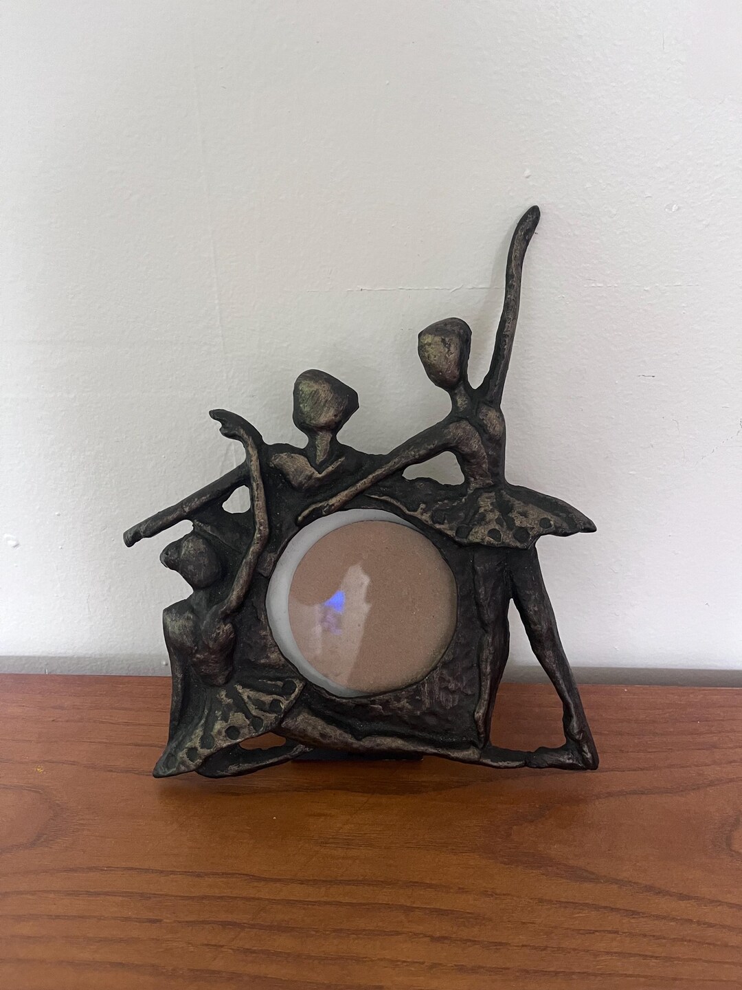 Vintage Heavy Bronze Scultural Ballerina Picture Frame - Etsy