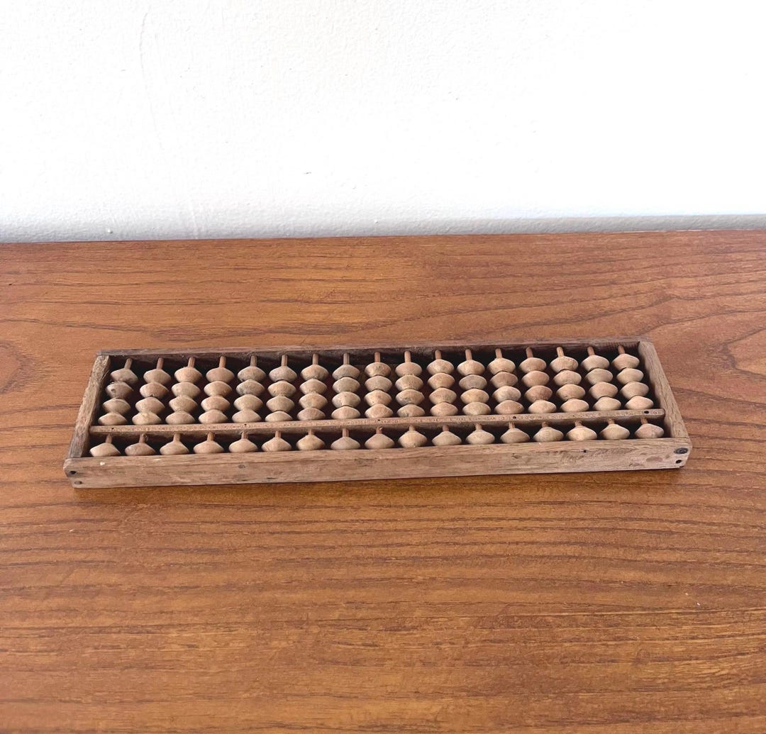 Antique Wooden Japanese Abacus - Etsy