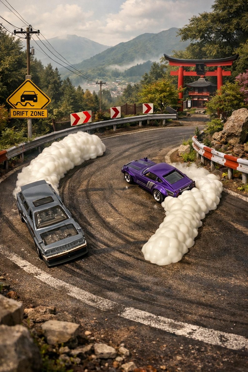 Drift Display Set Nissan Maxima Wagon & Datsun 240Z Hot Wheels - Etsy
