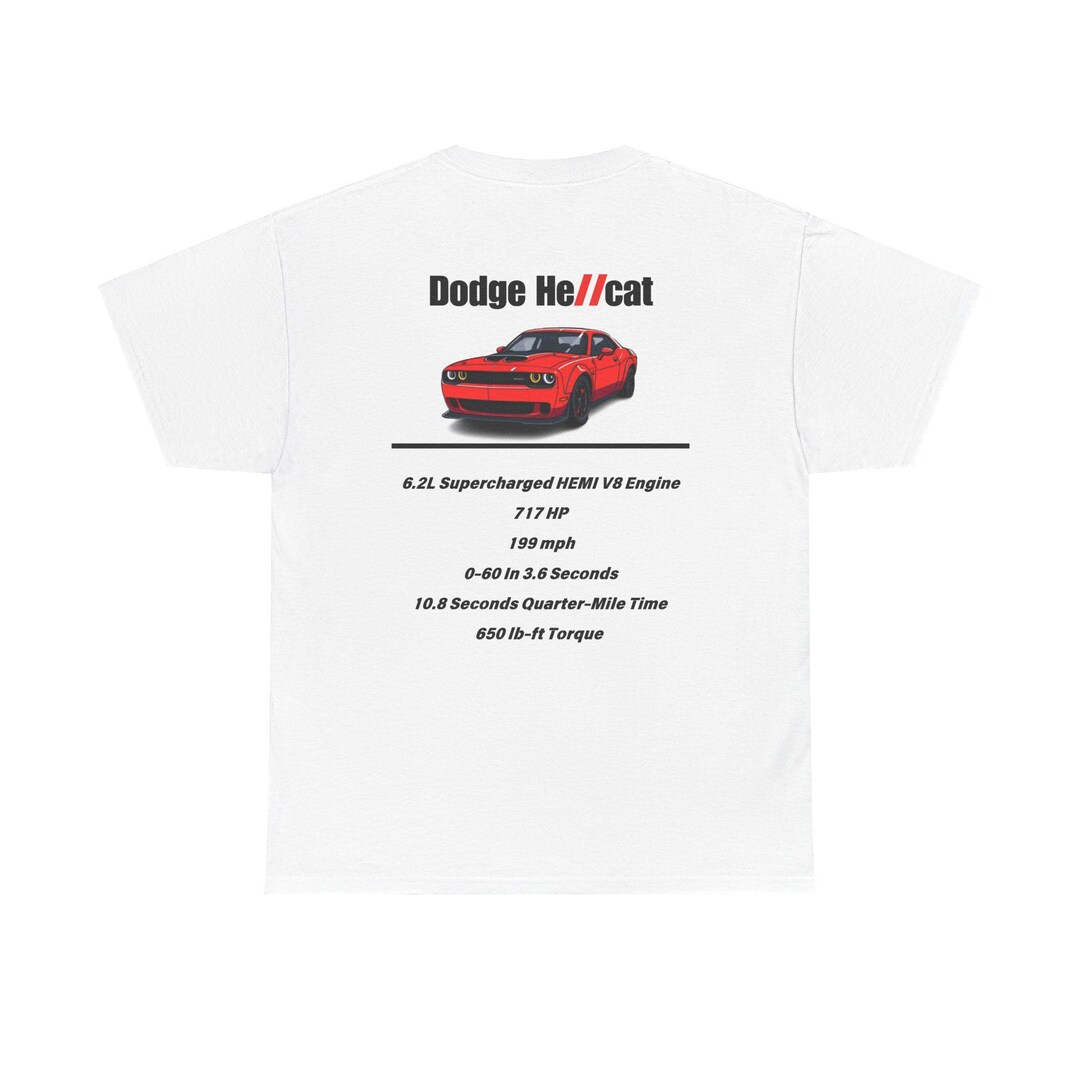 Hellcat - Heavy Cotton Tee - Etsy