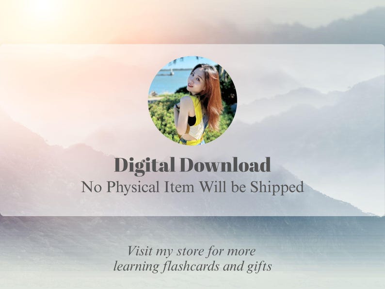 48 Body Parts Flashcards – English, Chinese & Pinyin | Printable ...