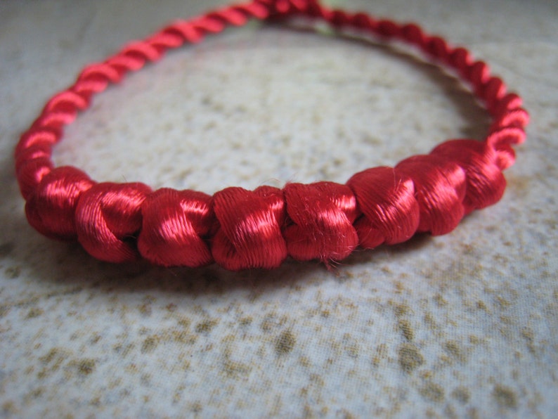 Red Thread Bracelet Luck and Prosperity. - Etsy