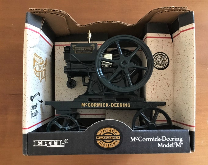 Mccormick Deering Model M Engine 1/6 Scale Die Cast Metal Ertl 4351 - Etsy