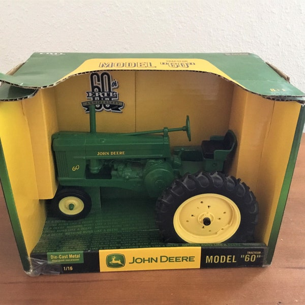 Scale Model John Deere Tractor - Etsy