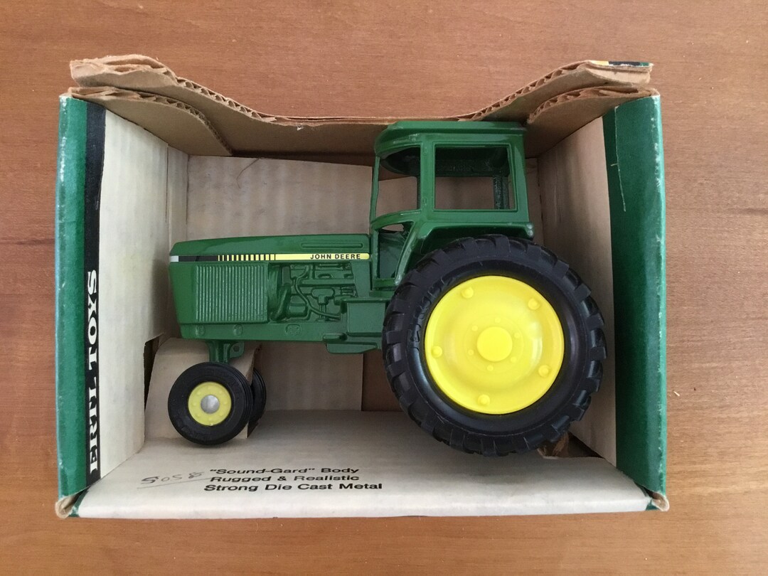 John Deere Sound Idea Tractor With Sound-gard Body Ertl Die Cast Metal ...