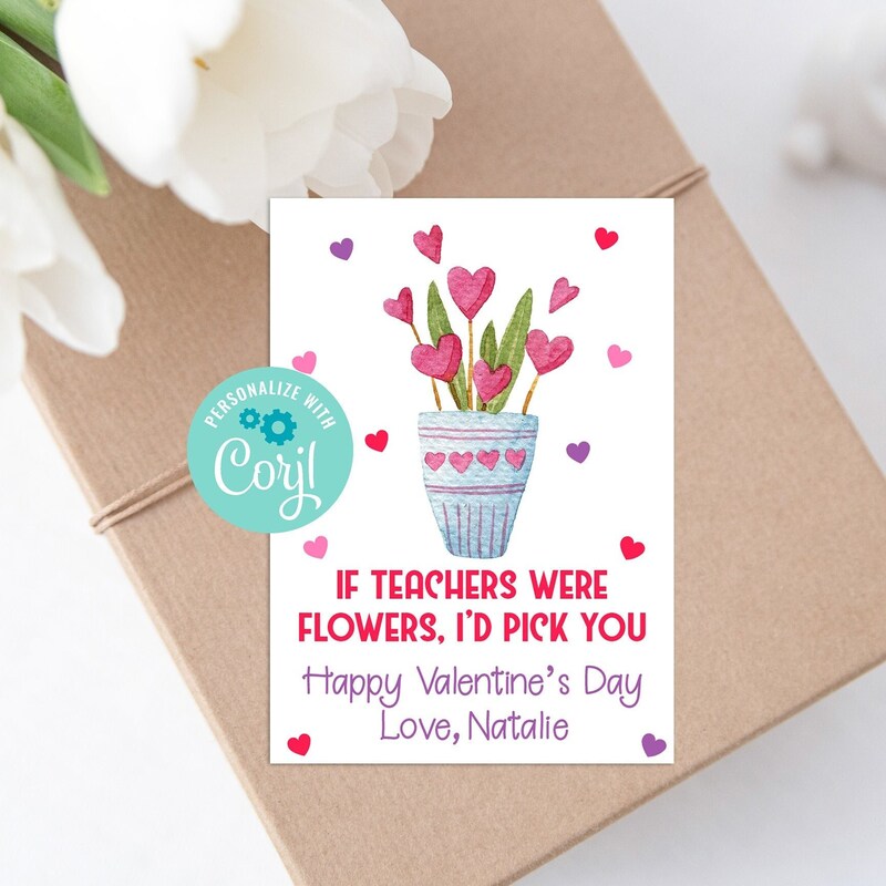 Teacher Valentines - Etsy