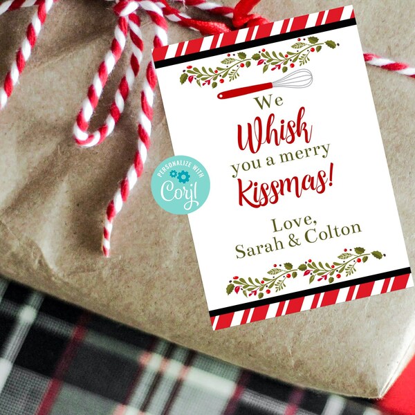 Whisk Merry Kissmas - Etsy