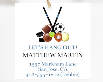 Soccer Calling Cards - Etsy