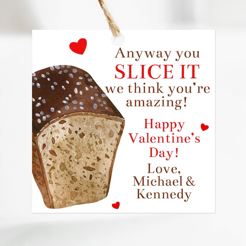 Bread Gift Tag - 60+ Gift Ideas for 2025