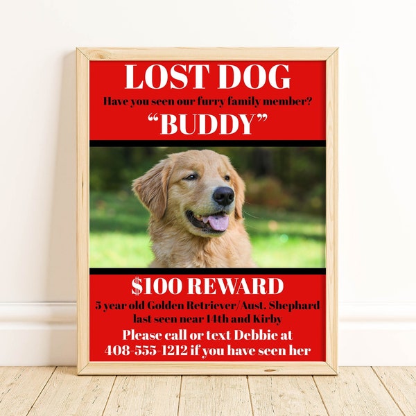 Lost Pet - Etsy